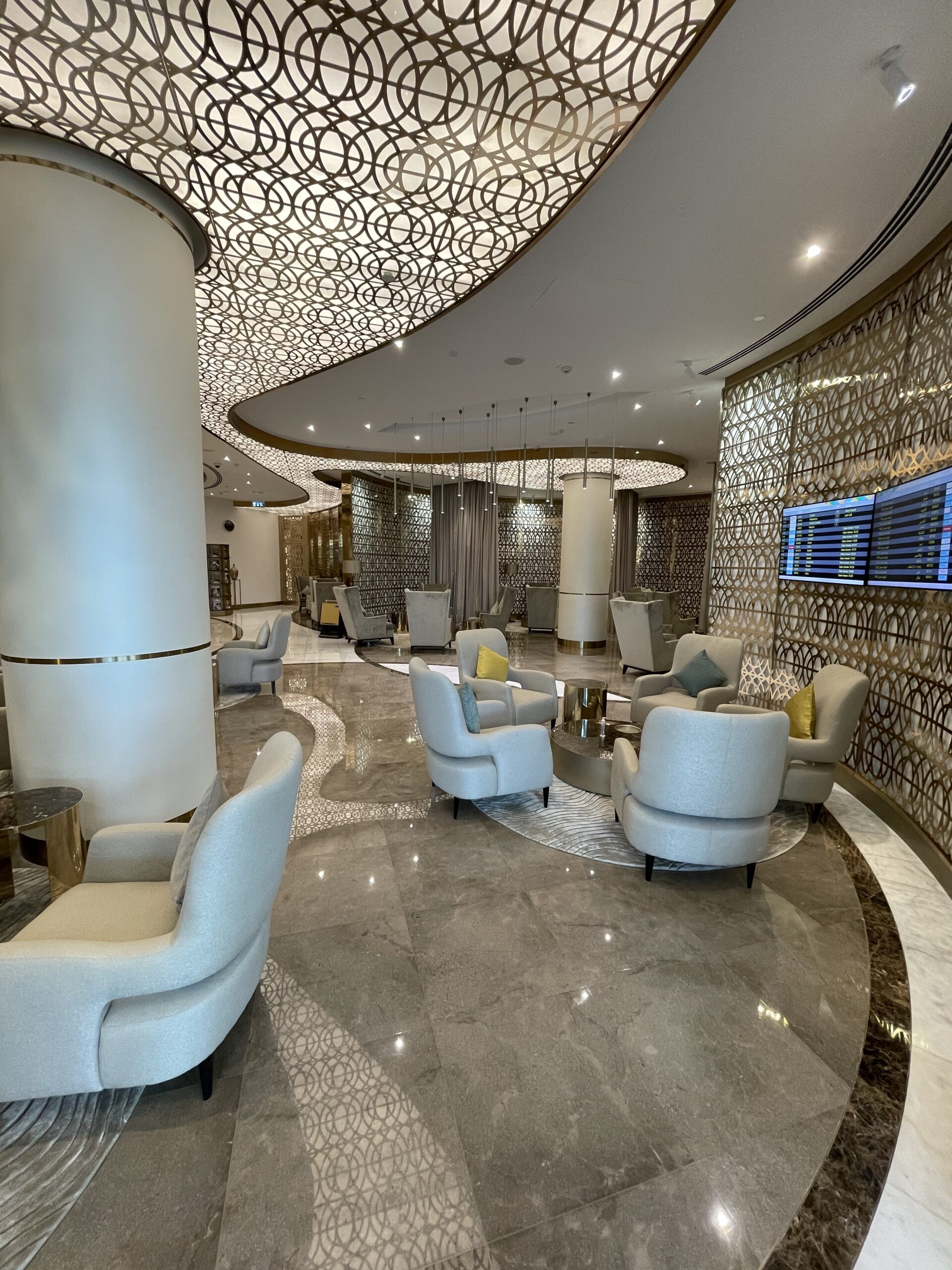 Review: Oman Air First Class Lounge, Muscat (2022) - Points Miles and Bling