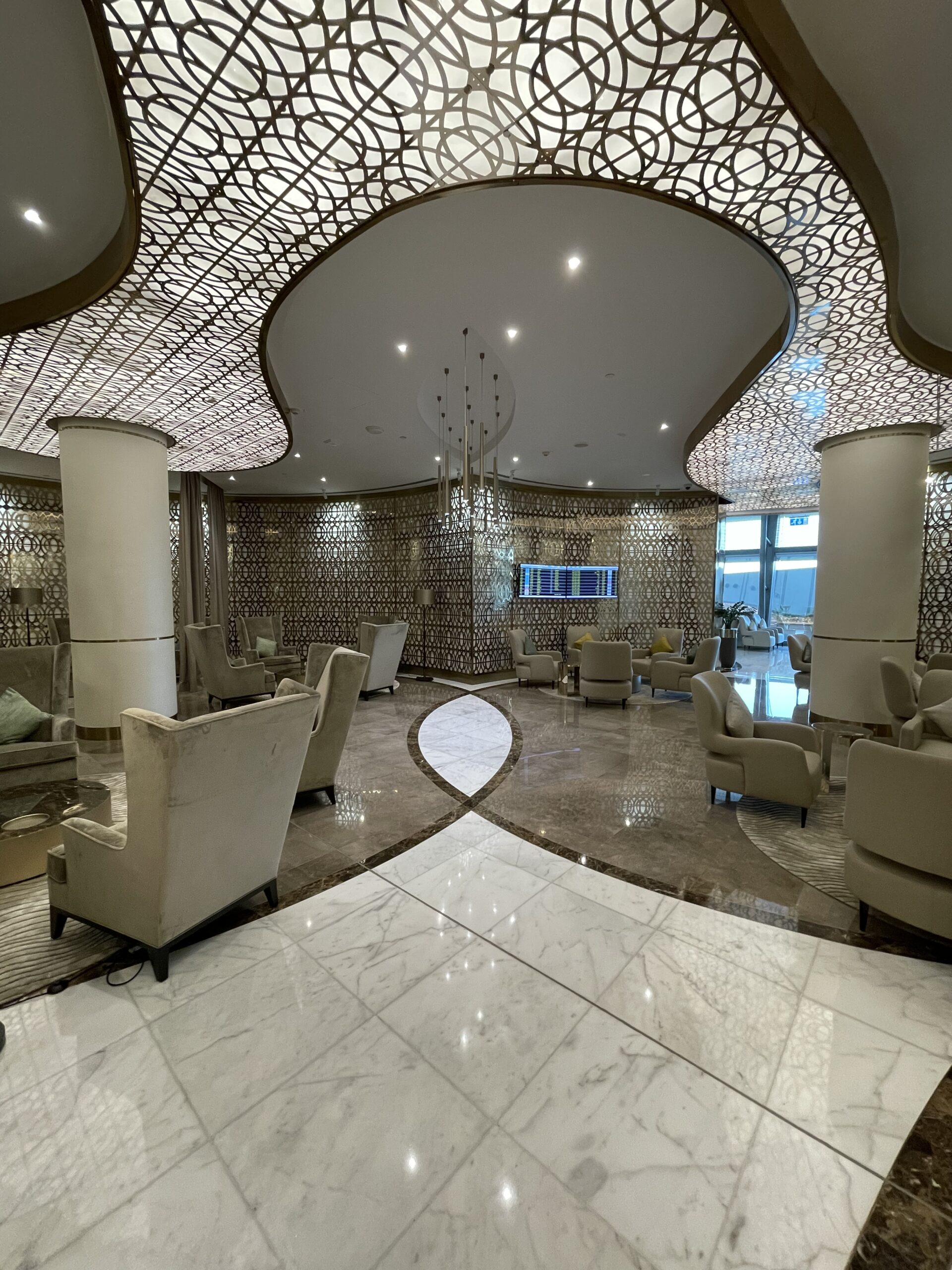 Review: Oman Air First Class Lounge, Muscat (2022) - Points Miles and Bling