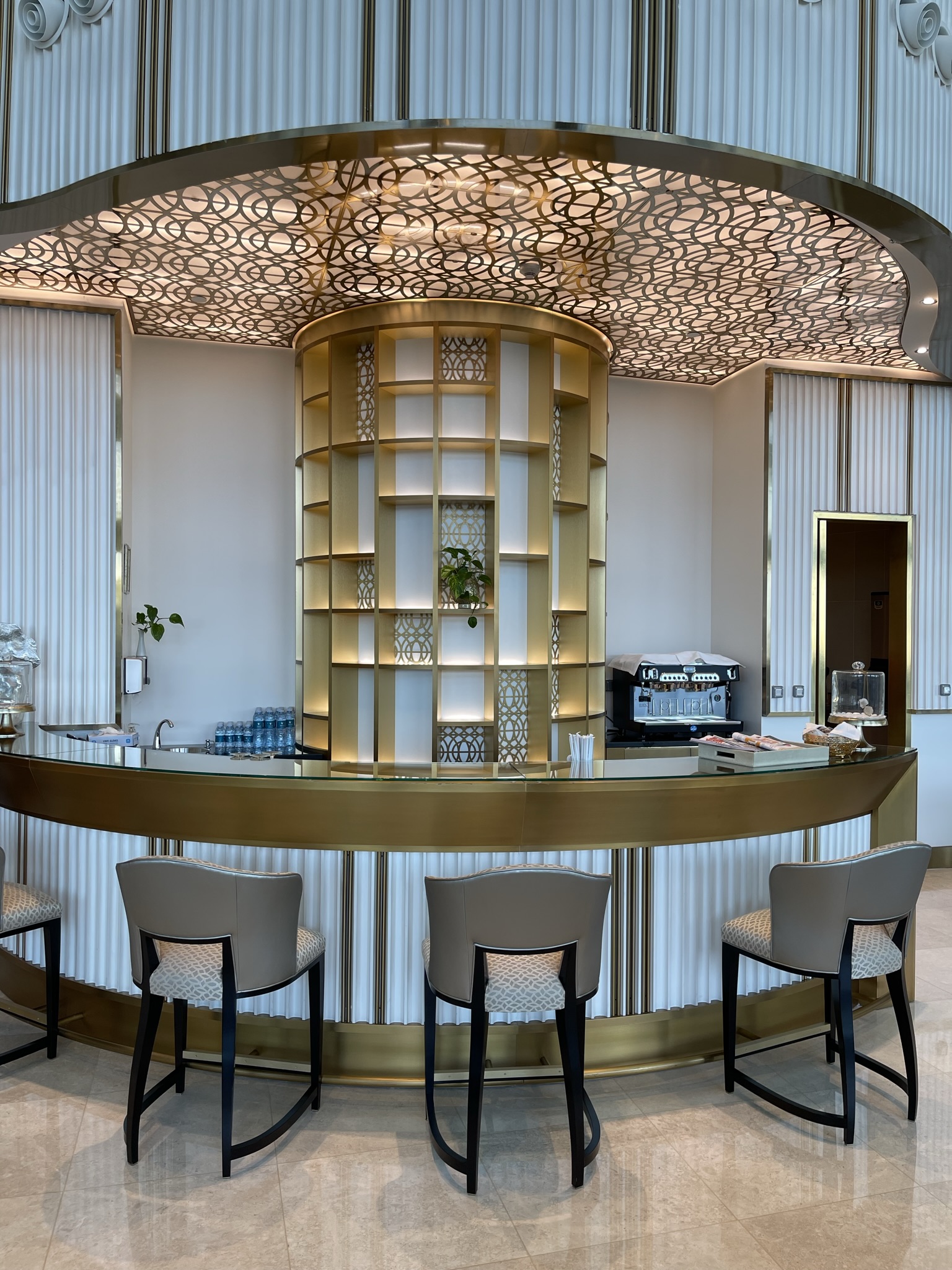 Review: Oman Air First Class Lounge, Muscat (2022) - Points Miles and Bling