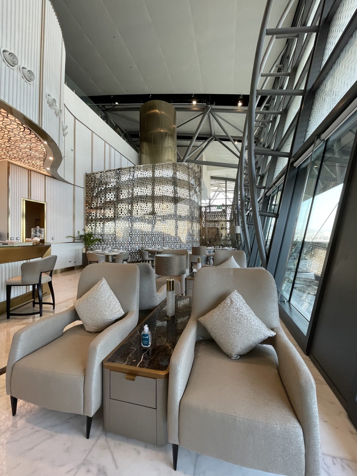 Review: Oman Air First Class Lounge, Muscat (2022) - Points Miles and Bling
