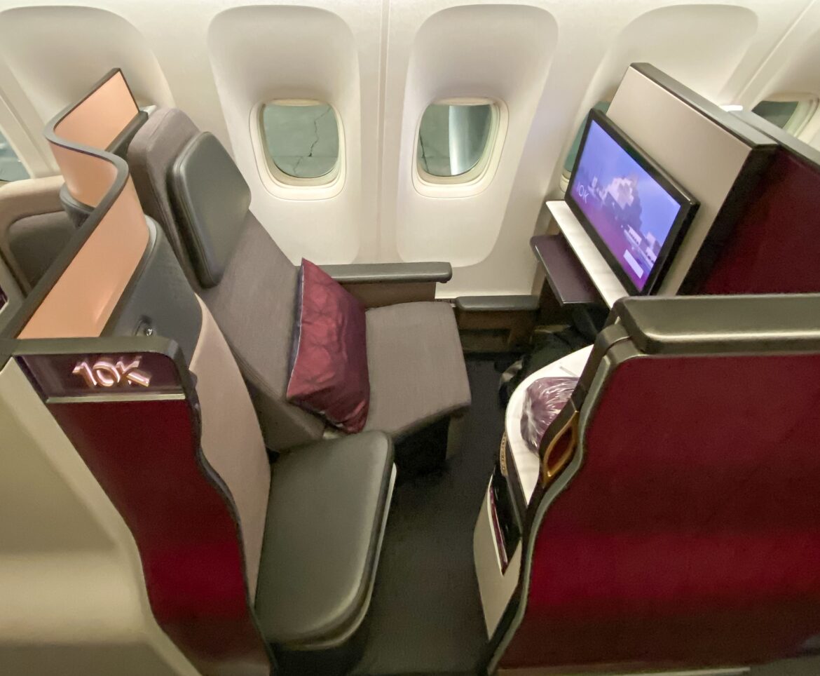 Trip Report: Qatar Airways First Class - Points Miles and Bling