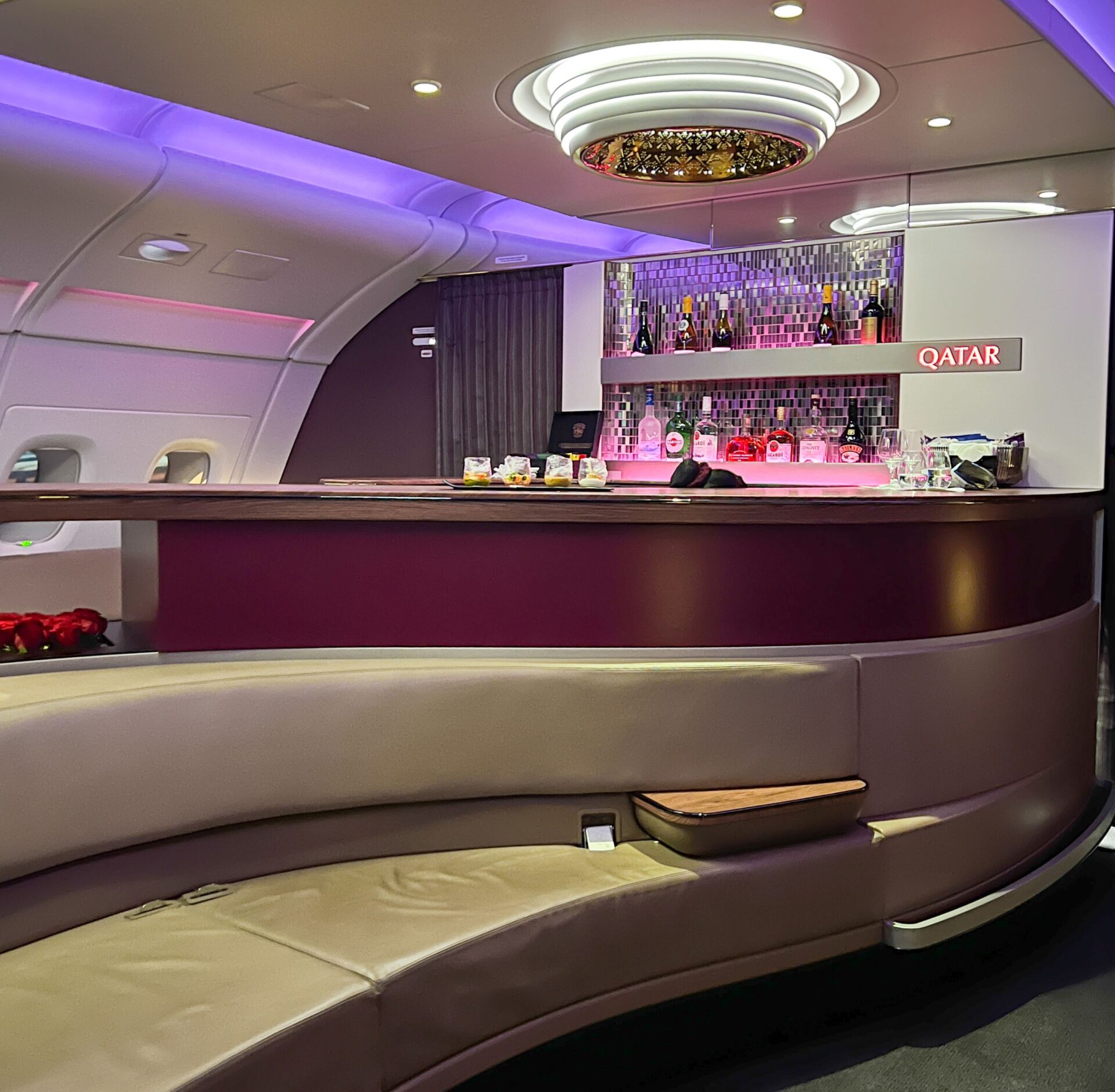 Trip Report: Qatar Airways First Class - Points Miles and Bling