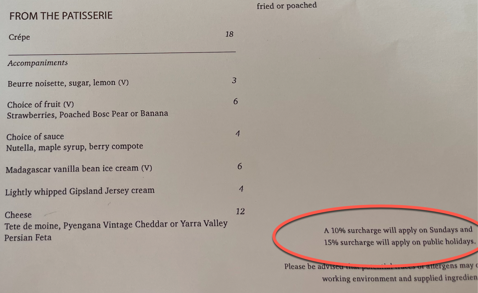 Ouch! 20% weekend and public holiday surcharges in Australia? - Points ...