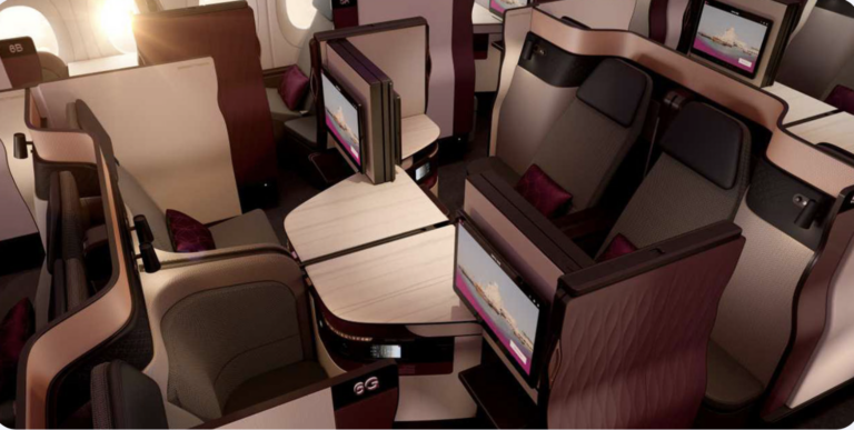 Qatar QSuite vs Emirates A380 - Business Class Showdown - Points Miles ...