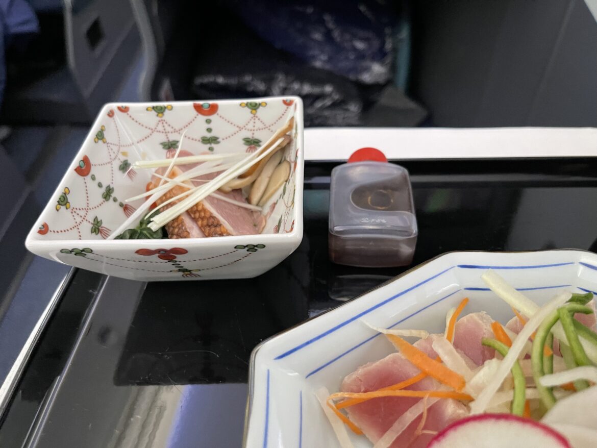 ANA Business Class Meal Extravaganza: A 22-Hour Culinary Journey ...
