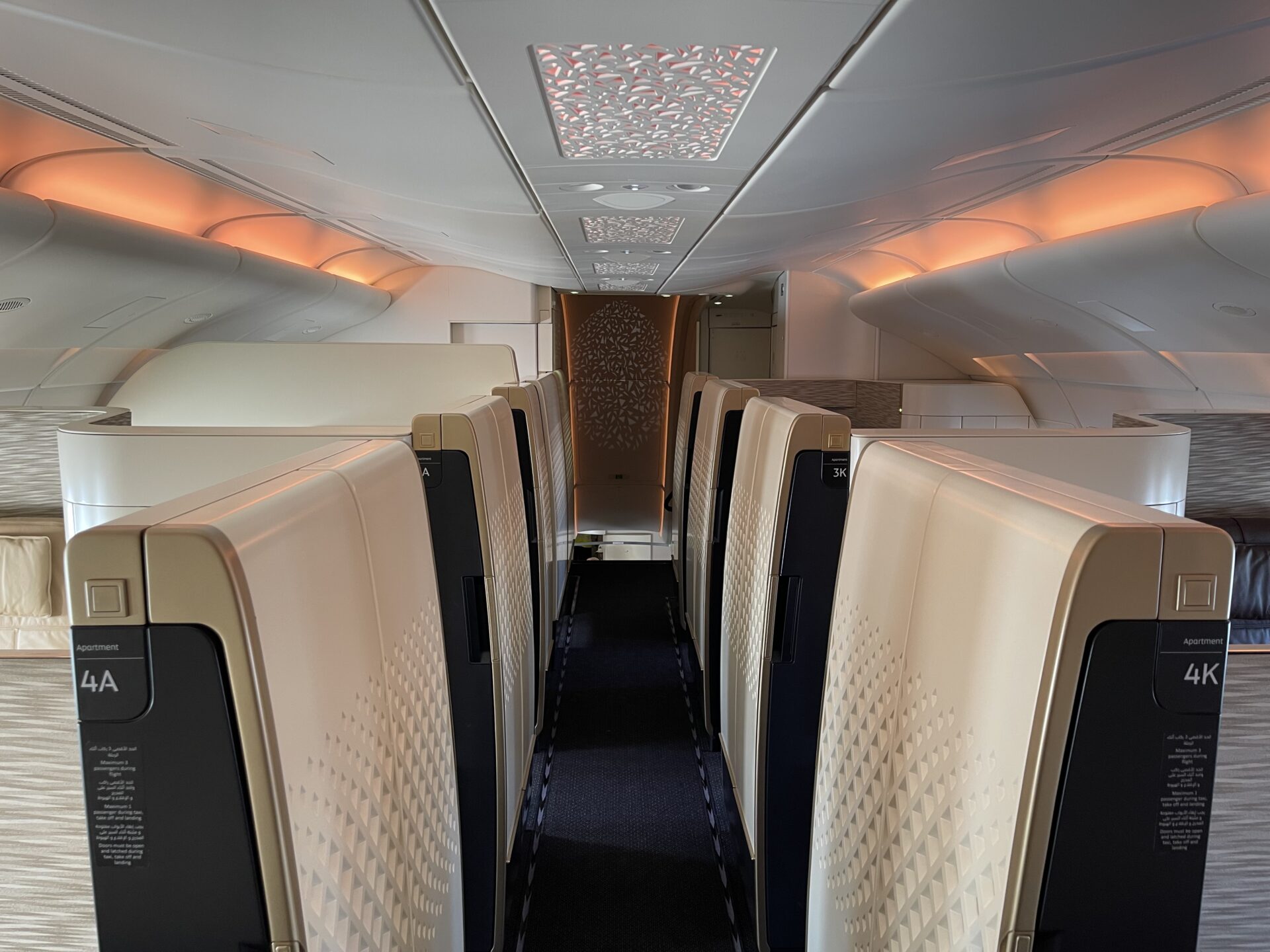 Review: Etihad A380 Business Class Studios from LHR to AUH - Points Miles and Bling