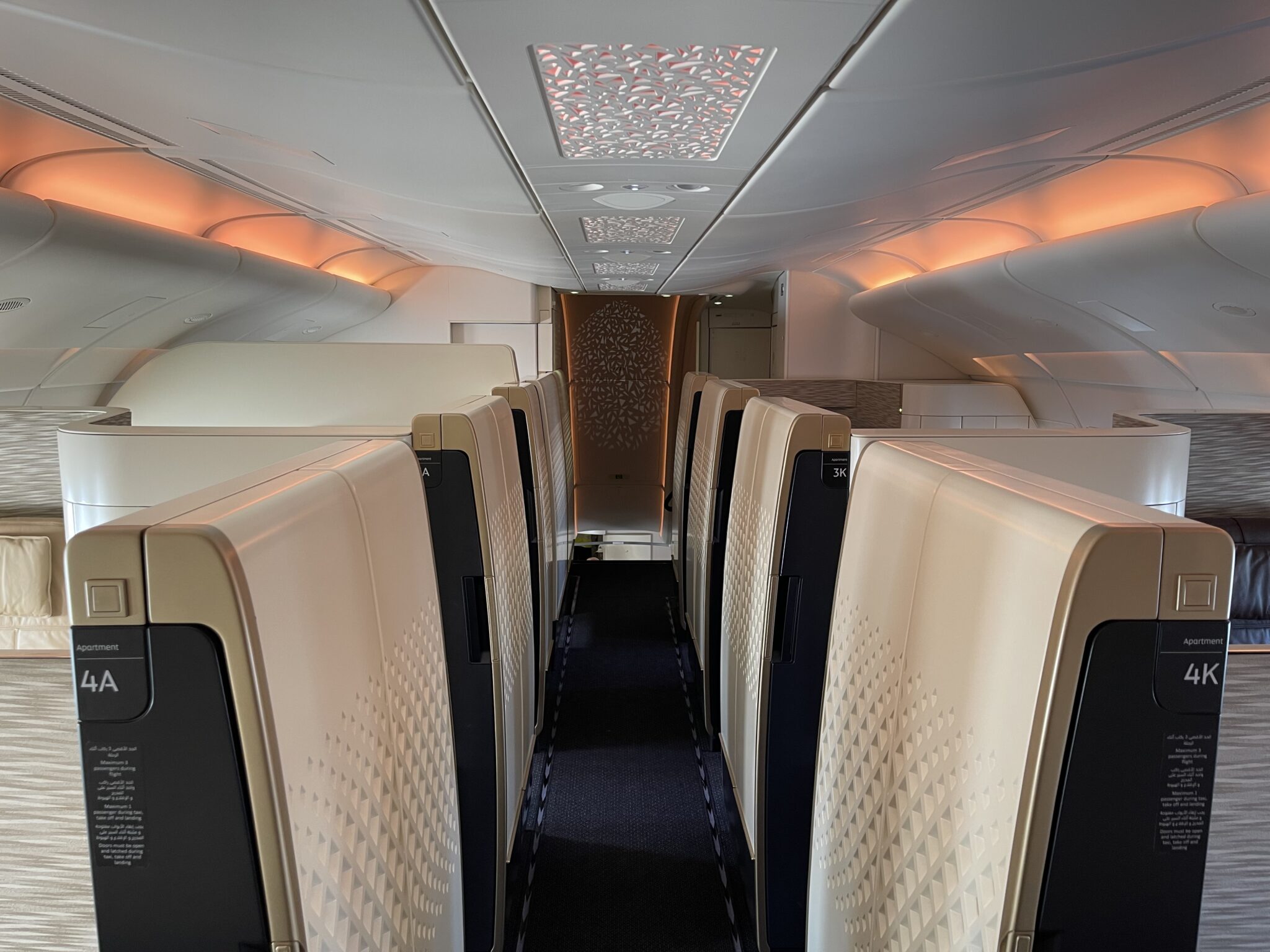 Review: Etihad A380 Business Class Studios from LHR to AUH - Points Miles and Bling