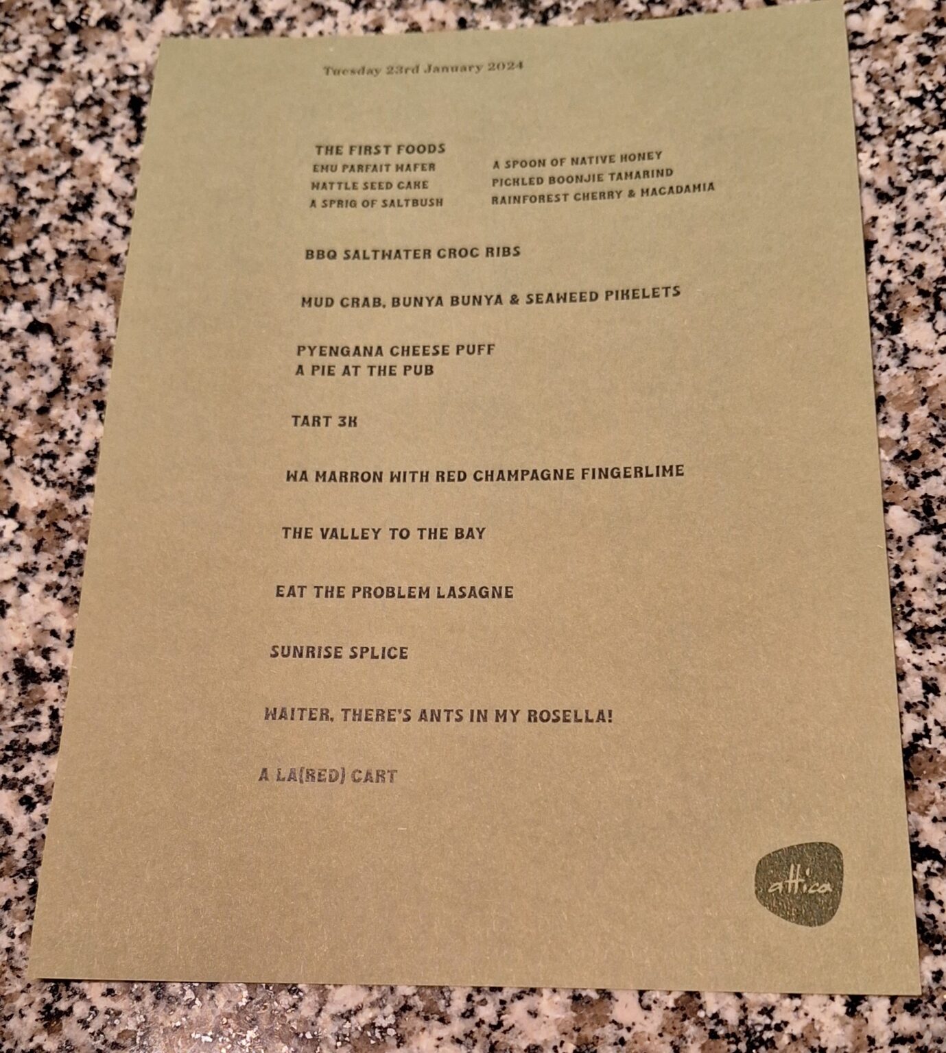 Attica Melbourne - Culinary Journey Through Australia's Best Tasting ...