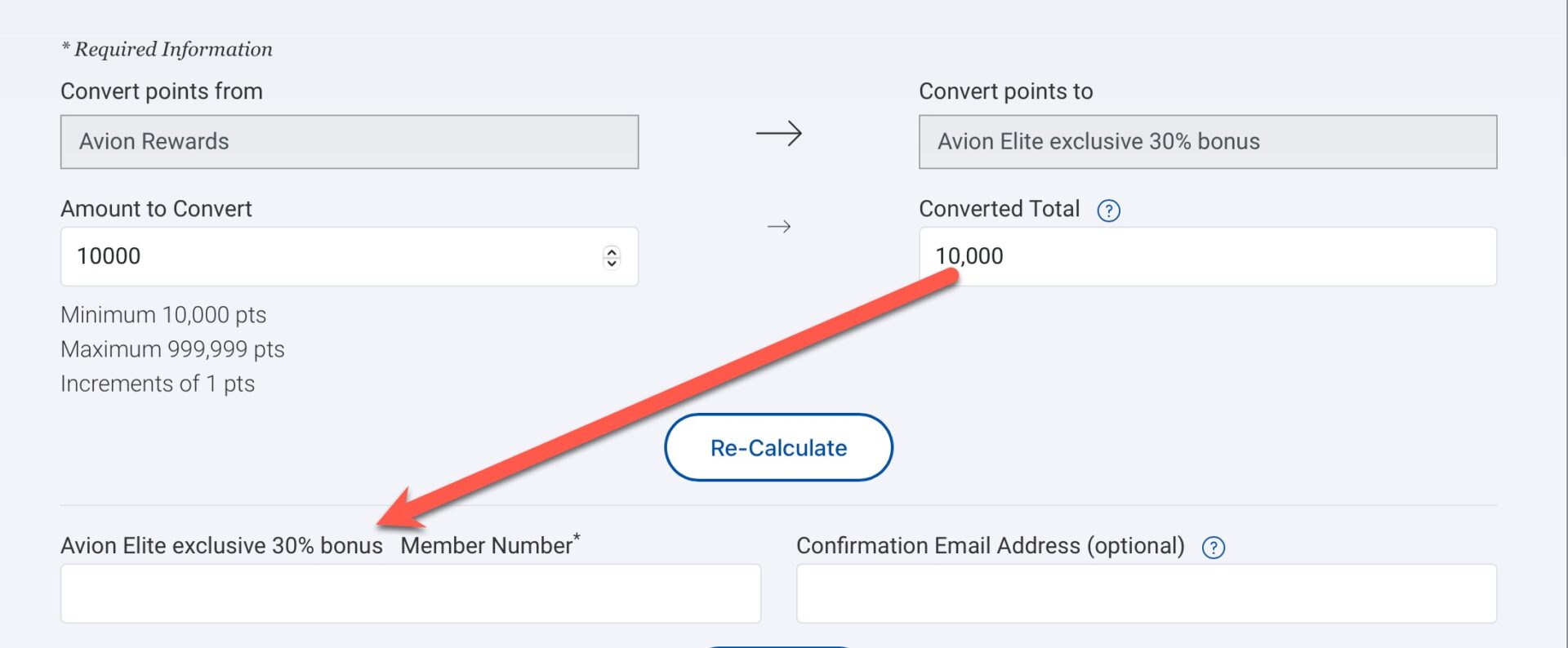 30% Bonus - Convert RBC Avion to British Airways Avios