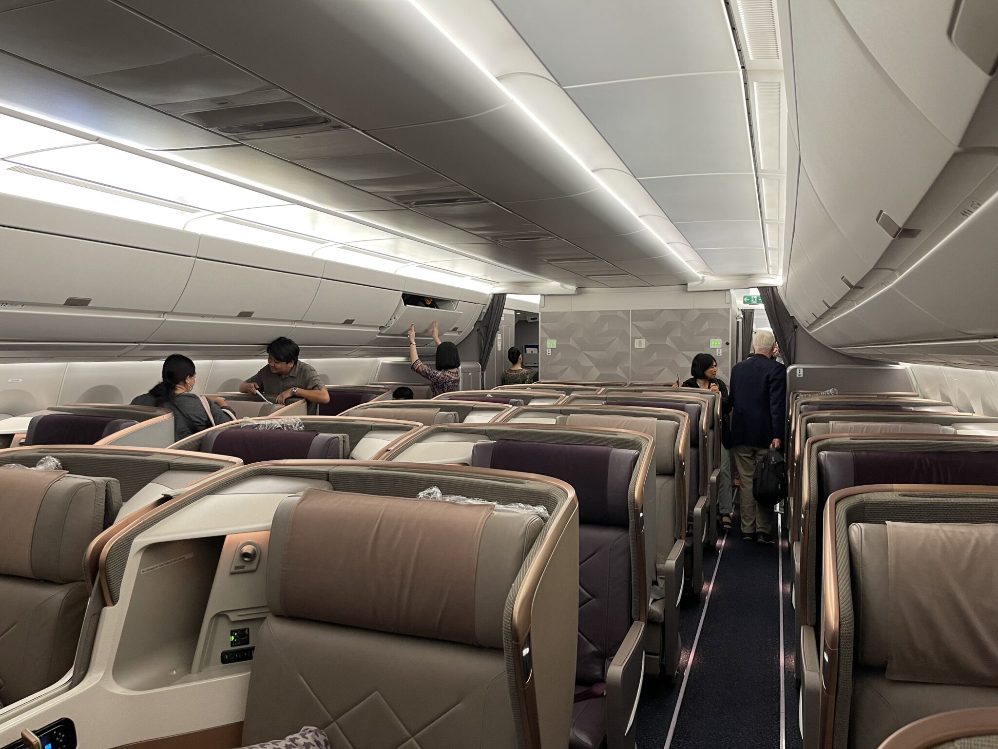 Review: Singapore Airlines Business Class A350-900 from Singapore to ...