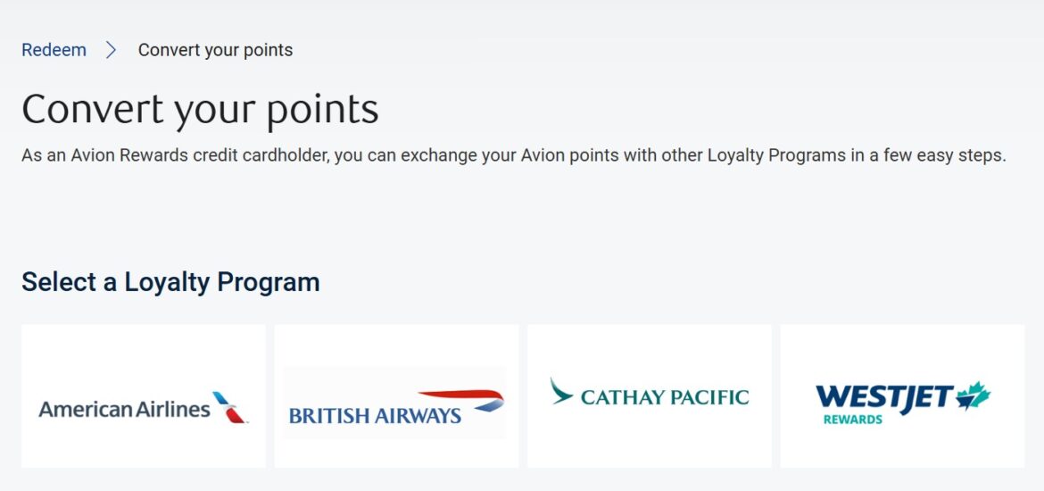 Guide to the RBC Avion Rewards Program - Points Miles and Bling