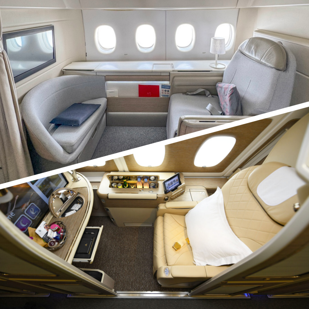 Emirates First and La Premiere - Ultimate family redemption