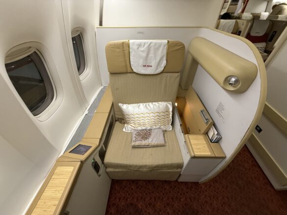 Review: Air India First Class Delhi to Washington DC, 777-300ER