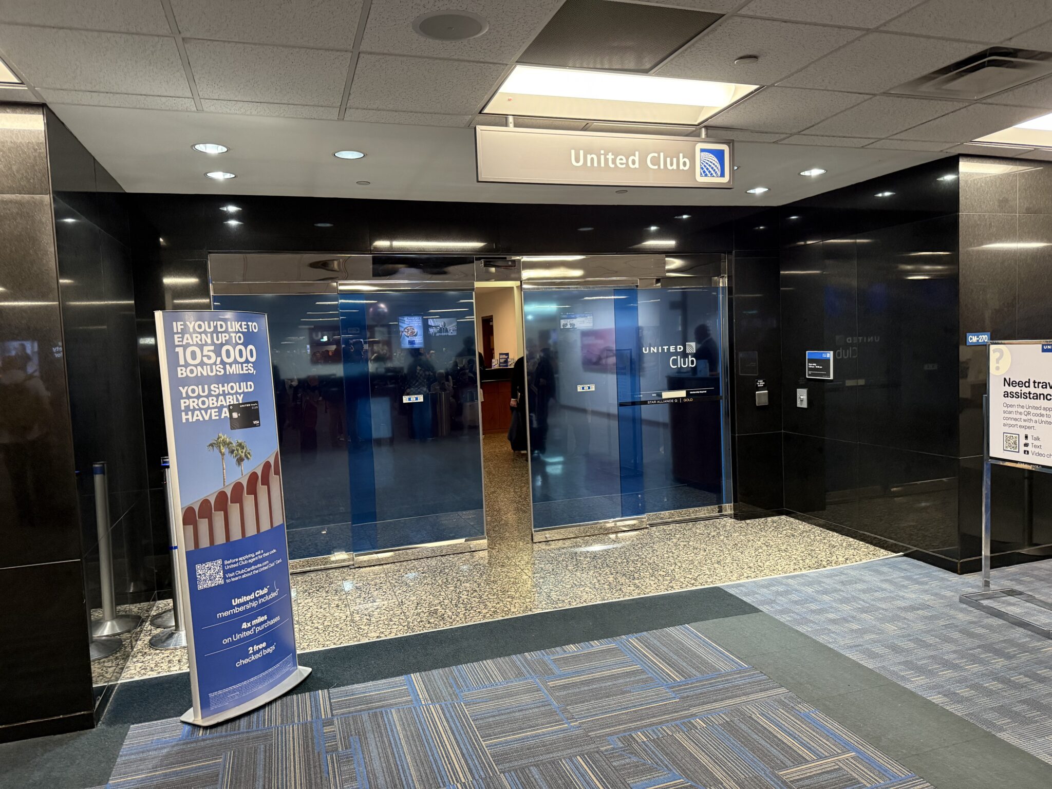 Review: United Club Lounge Washington Dulles IAD Concourse C - Points ...